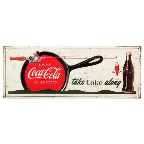 Coca Cola | Wall Decor | Cocacola Ande Rooney Vintage Sign Take Coke ...